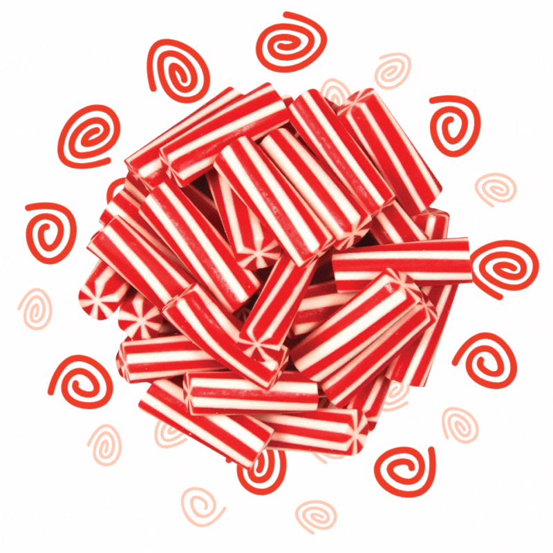 Spanish Licorice, Mini "Candy Canes" – LicoriceHeaven.com